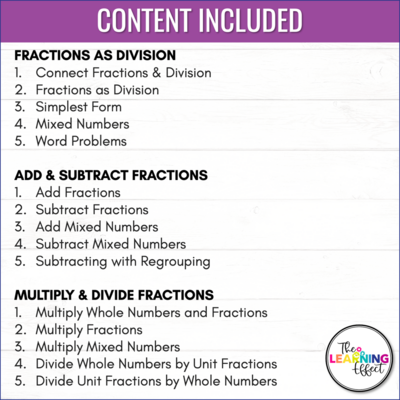 5th Grade Math Fraction Game Shows | Test Prep