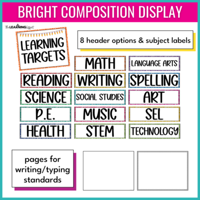 Learning Objective Display Labels