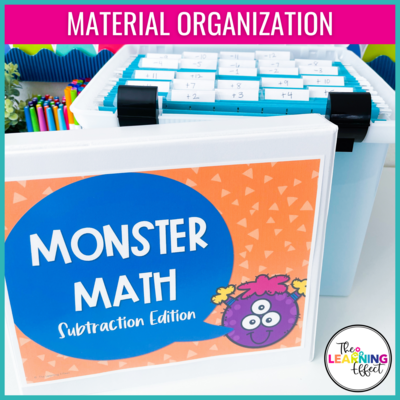 Subtraction Timed Tests | Math Fact Fluency Practice Worksheets and Tracker