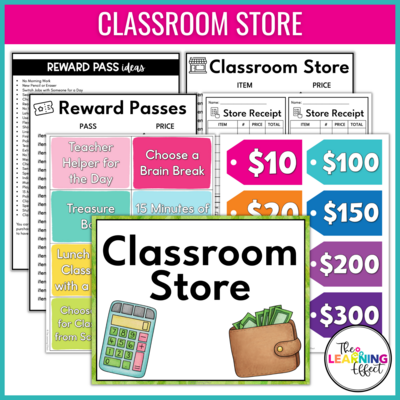 Class Economy | Money Job Application Classroom Store | Editable