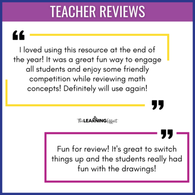 5th Grade Math Relay Game Bundle