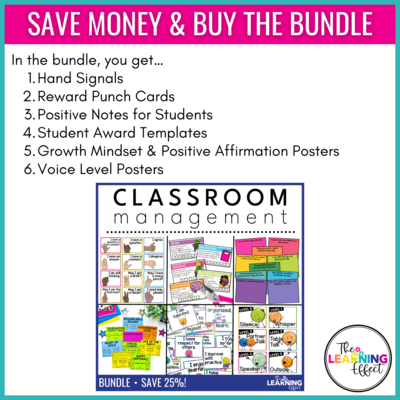 Hand Signals Editable Posters | Classroom and Behavior Management Signs