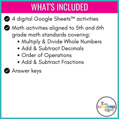 Valentine's Math Mystery Pixel Art Google Sheets