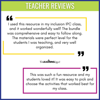 Heat Transfer Science BUNDLE | Lesson Vocabulary Activities Worksheets