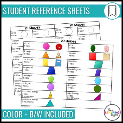 2D Geometric Shape Posters