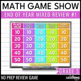 Volume Game Show | 5th Grade Math Review Test Prep Activity