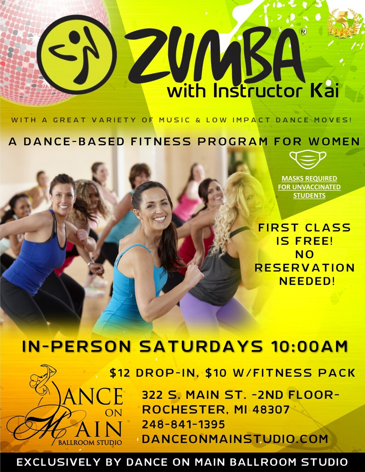 Zumba Class Poster