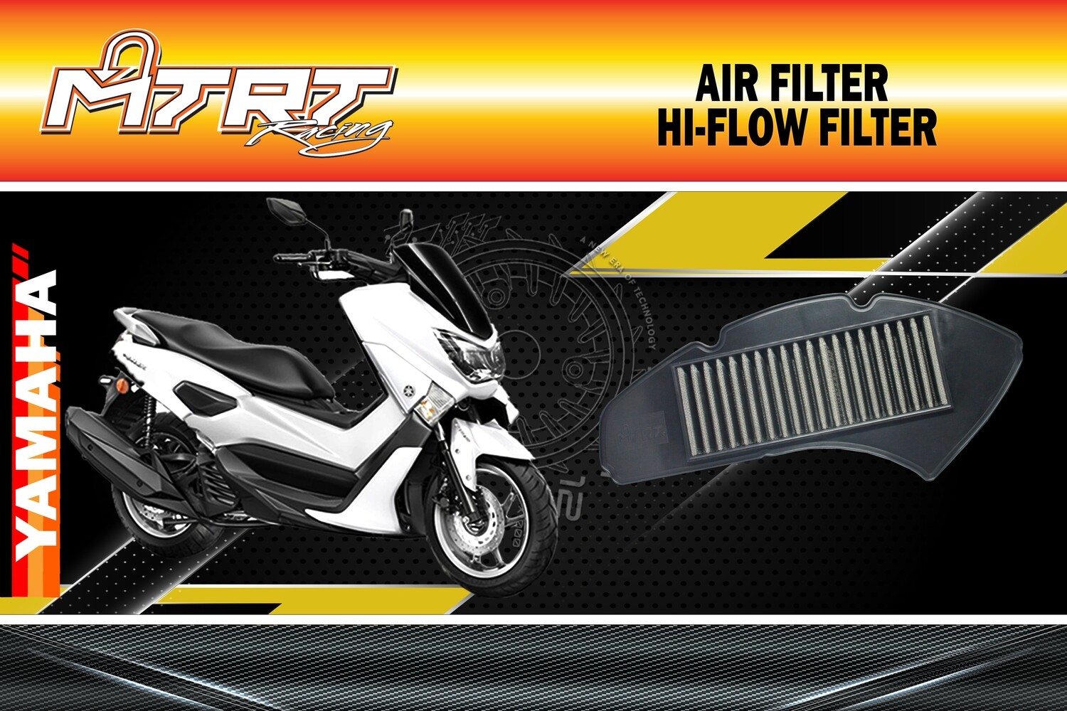 AIR FILTER NMAX MTRT HI-FLOW FILTER