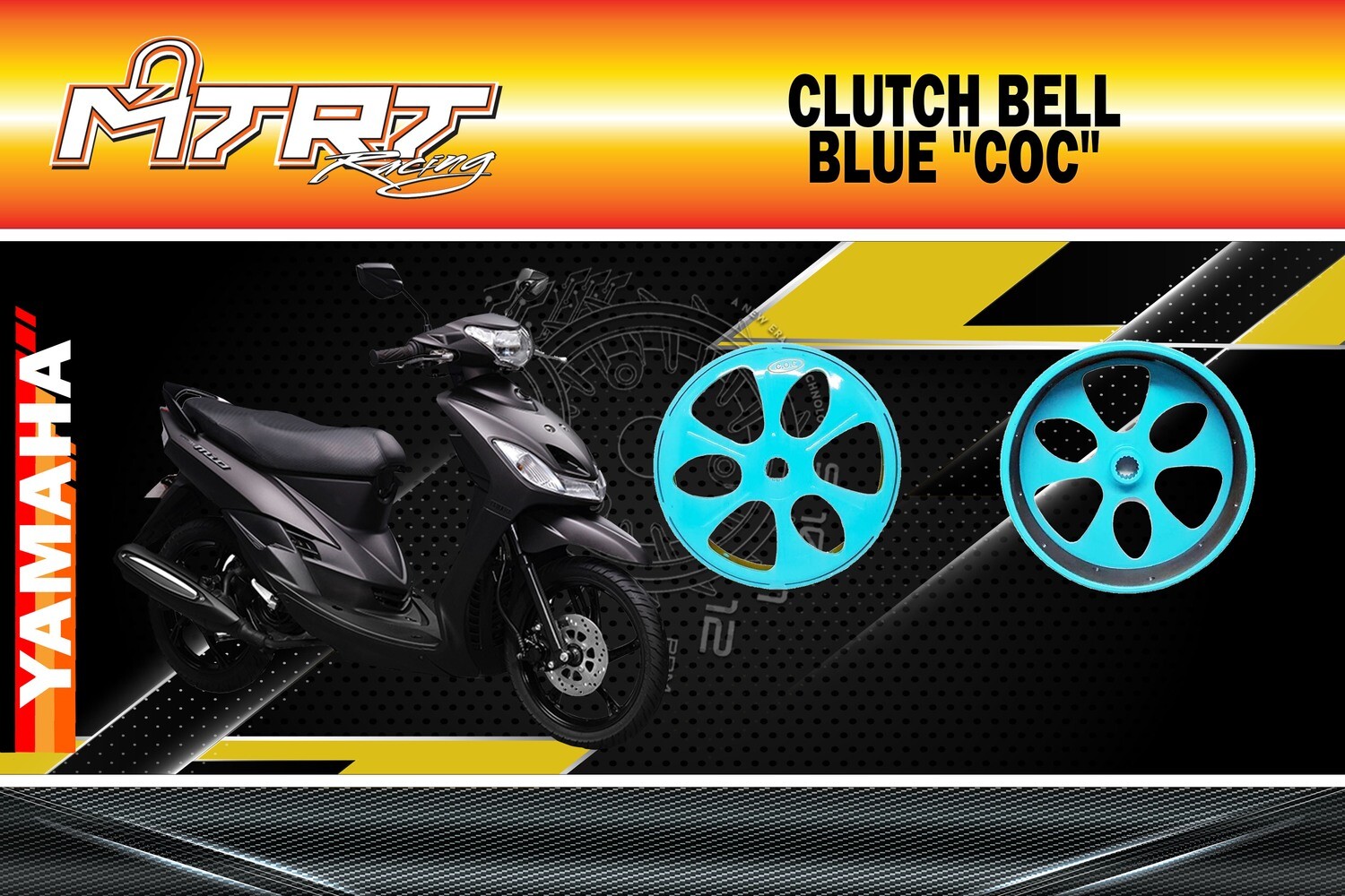 CLUTCH BELL MIO blue "COC"