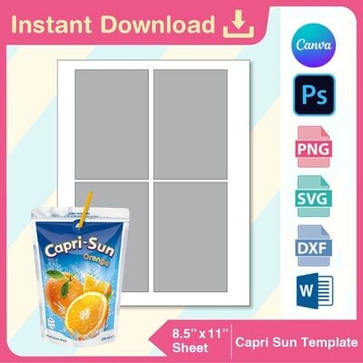 Capri Sun Labels
