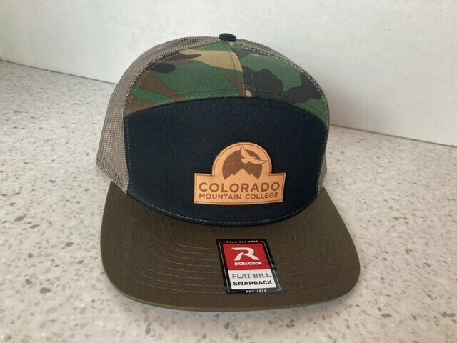 Richardson 7 Panel Hat w/ Leather Patch