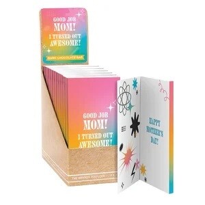 "Good Job Mom" Dark Chocolate Bar