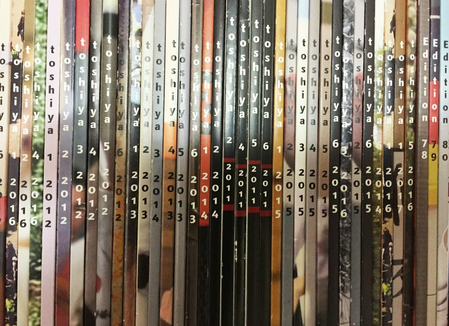 toshiya Archiv (gedruckte Einzelhefte)