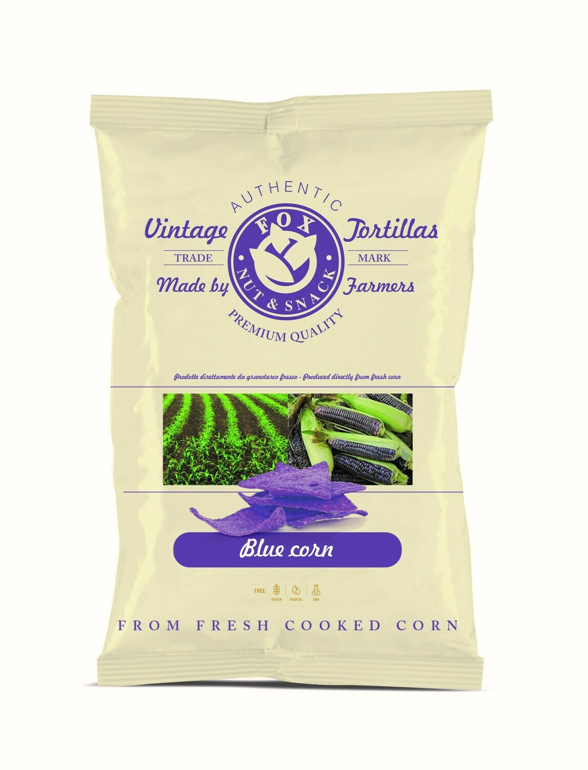 Chips Tortilla Blue Corn Fox Italia