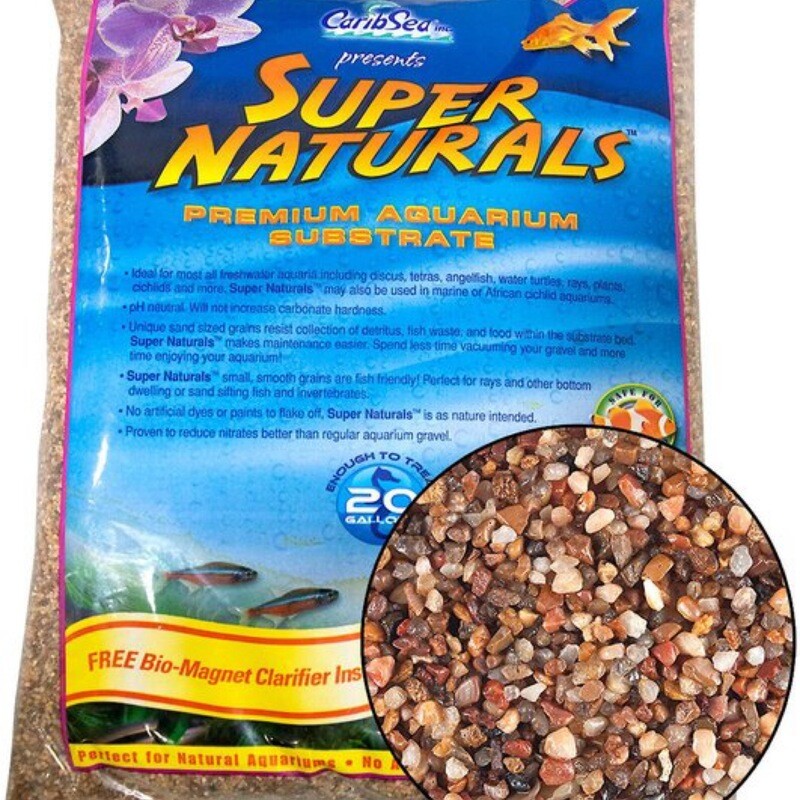 CaribSea Super Naturals Peace River Aquarium Substrate