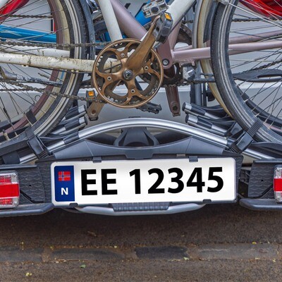 Skilt til sykkelstativ - Konfirmasjonskort» Lag takkekort og ...