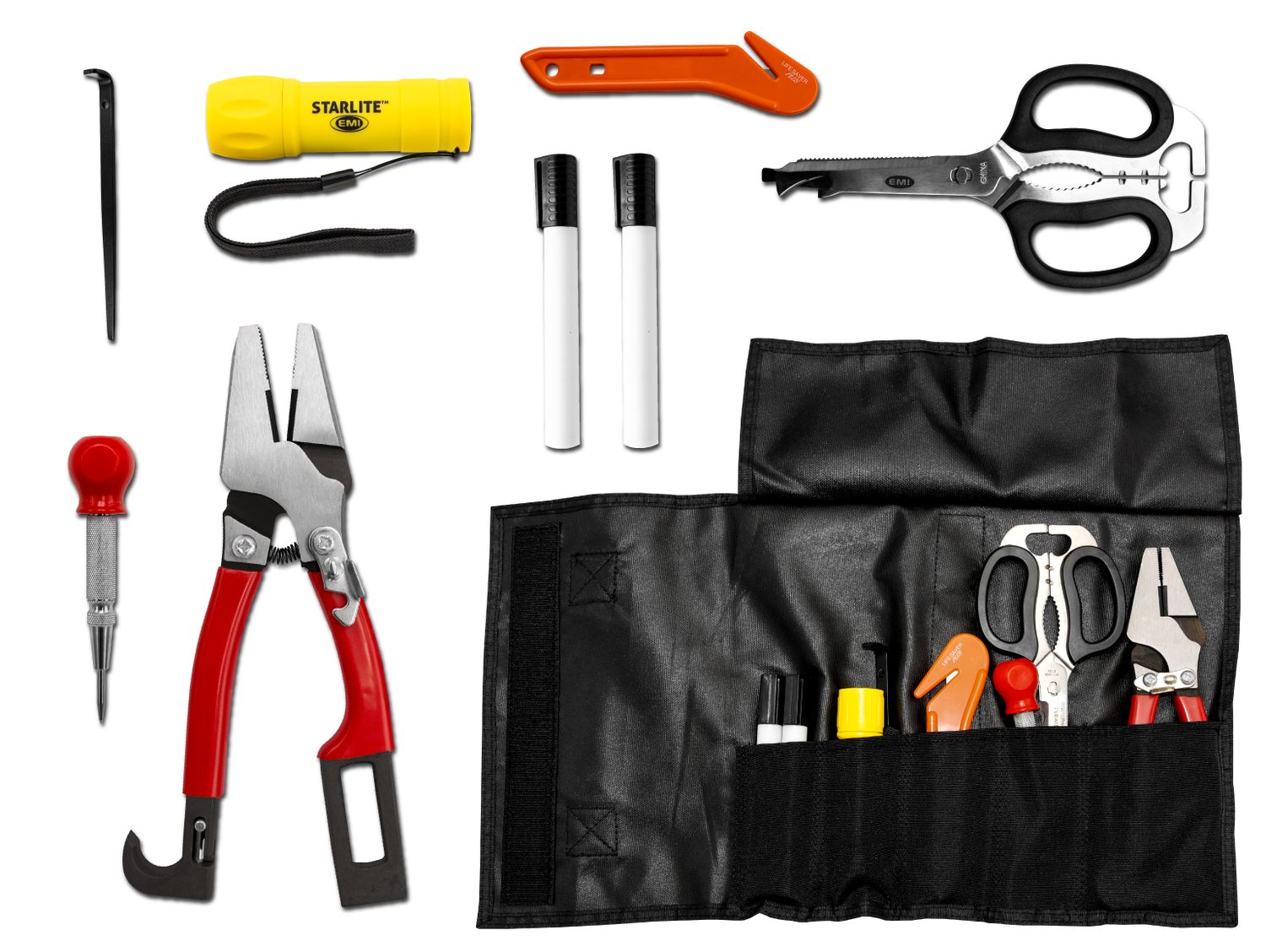 EMI Fire Power™ Auto Rescue Kit – Store – Safety NJ First Aid Kits