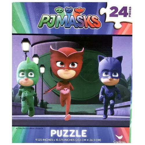 PJ Masks 24 - Piece Puzzle - Owlette Gekko and Catboy - Running