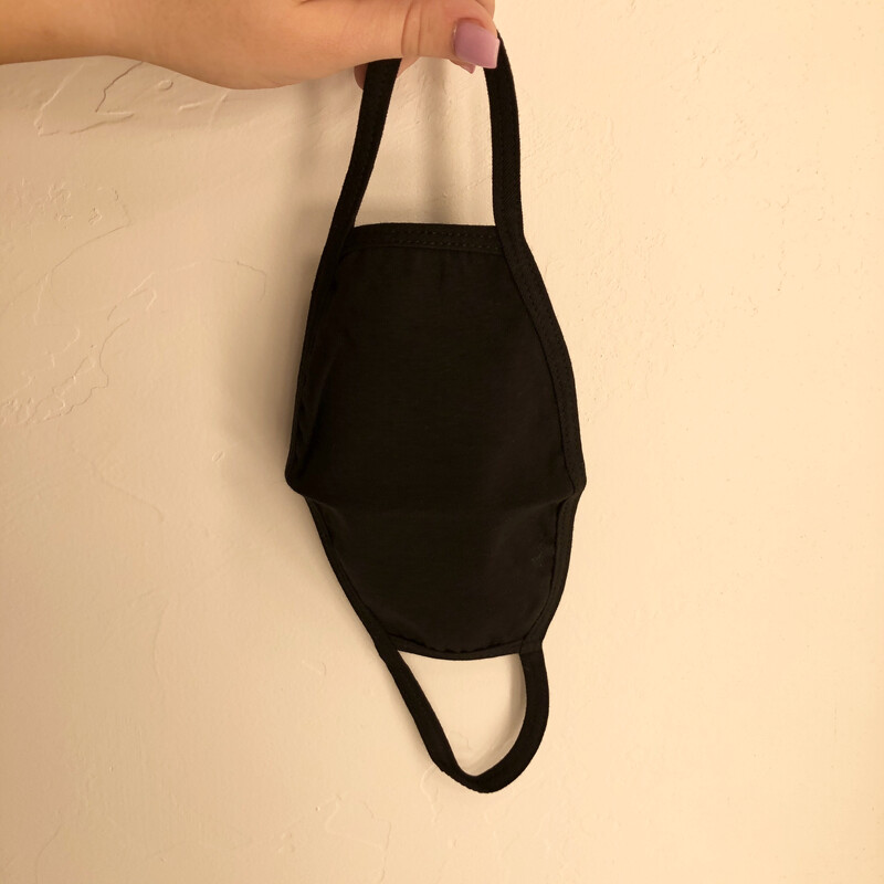Black Cloth Mask