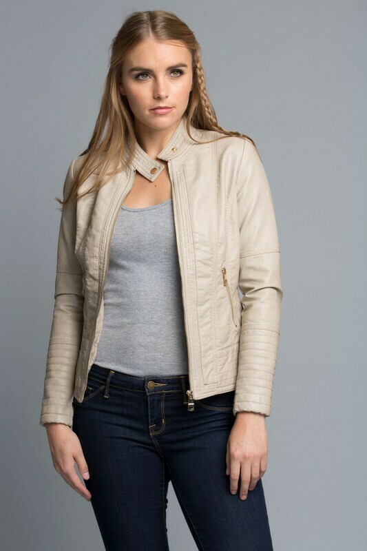 Bring It On Jacket-Cream