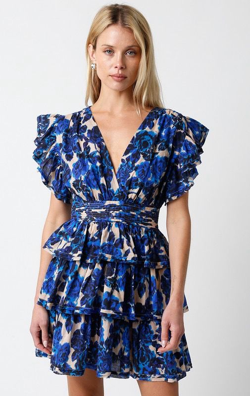Helen Ruffle Dress