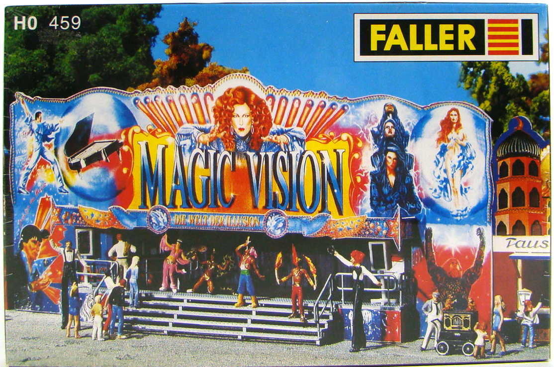 Faller 459 Magic Vision Carnival/Fair Attraction Kit HO Scale