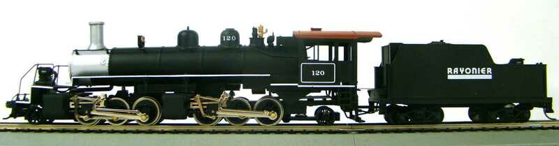 Mantua MN345-157 Rayonier 2-6-6-2 Tank Mallet Locomotive #120 HO Scale