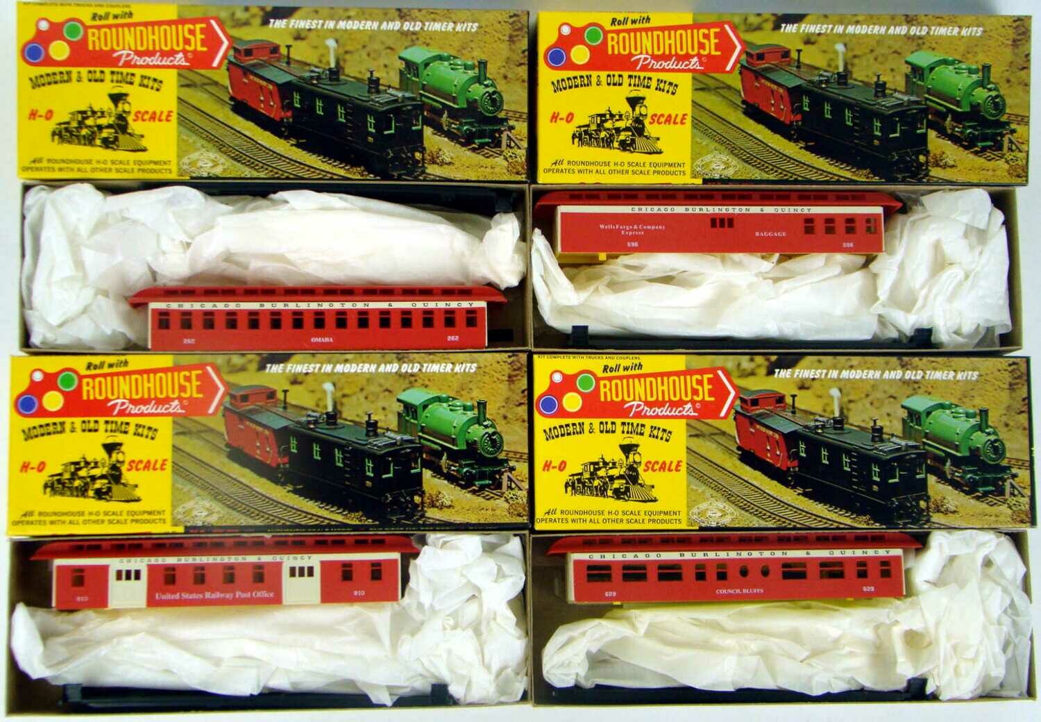 Red Coach Ho Scale