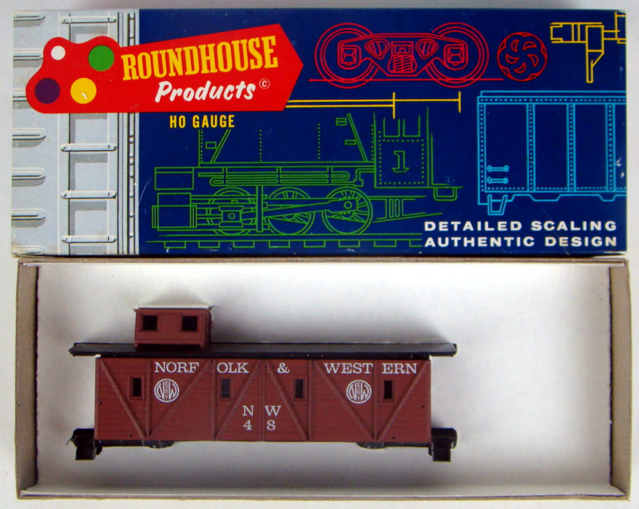 Roundhouse/Athearn 87831 PRR Old Time Caboose HO Scale