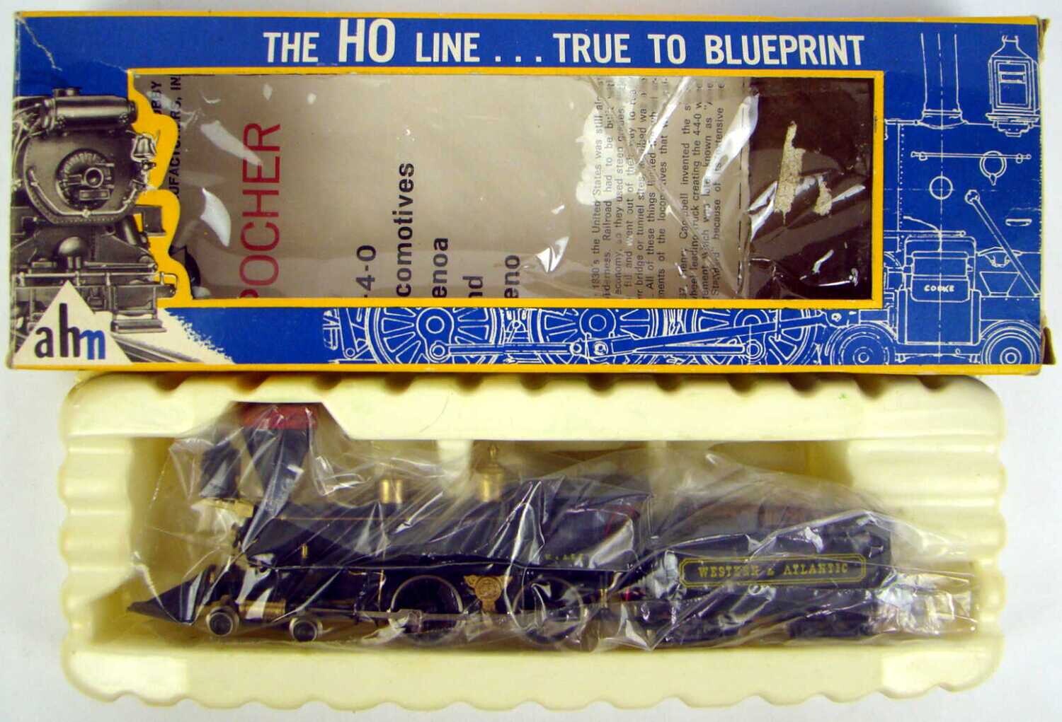 AHM 5068 Western & Atlantic "Genoa" 4-4-0 American Standard Locomotive HO Scale
