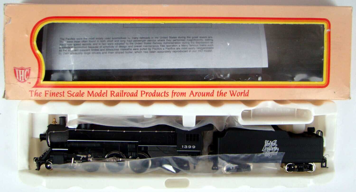 IHC Premier M9918 NYNH&H Class I-4 4-6-2 Pacific Locomotive #1399 HO Scale IHC Premier M9918 NYNH&H Class I-4 4-6-2 Pacific Locomotive #1399 HO Scale