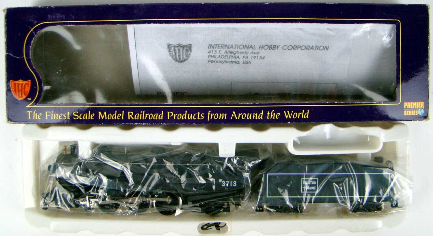 IHC Premier M9895 Boston & Maine Class P-4 4-6-2 Pacific Locomotive ... IHC Premier M9895 Boston & Maine Class P-4 4-6-2 Pacific Locomotive ...