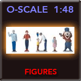 O Scale Model Figures 1:48