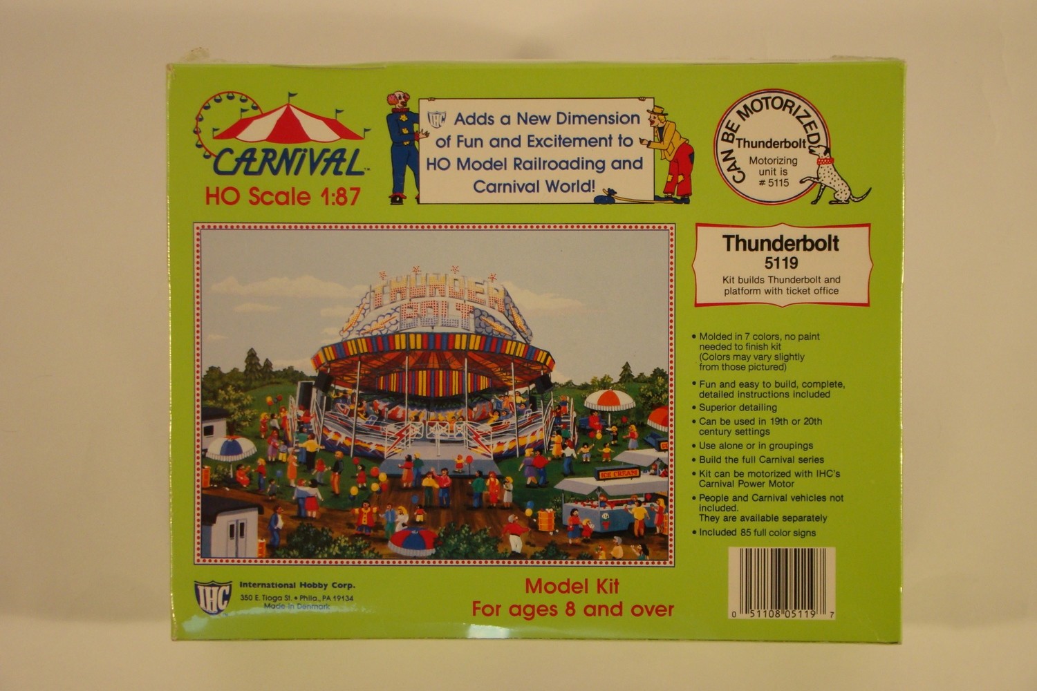 MRCHQ Collectible IHC 5119 Thunderbolt Carnival Ride