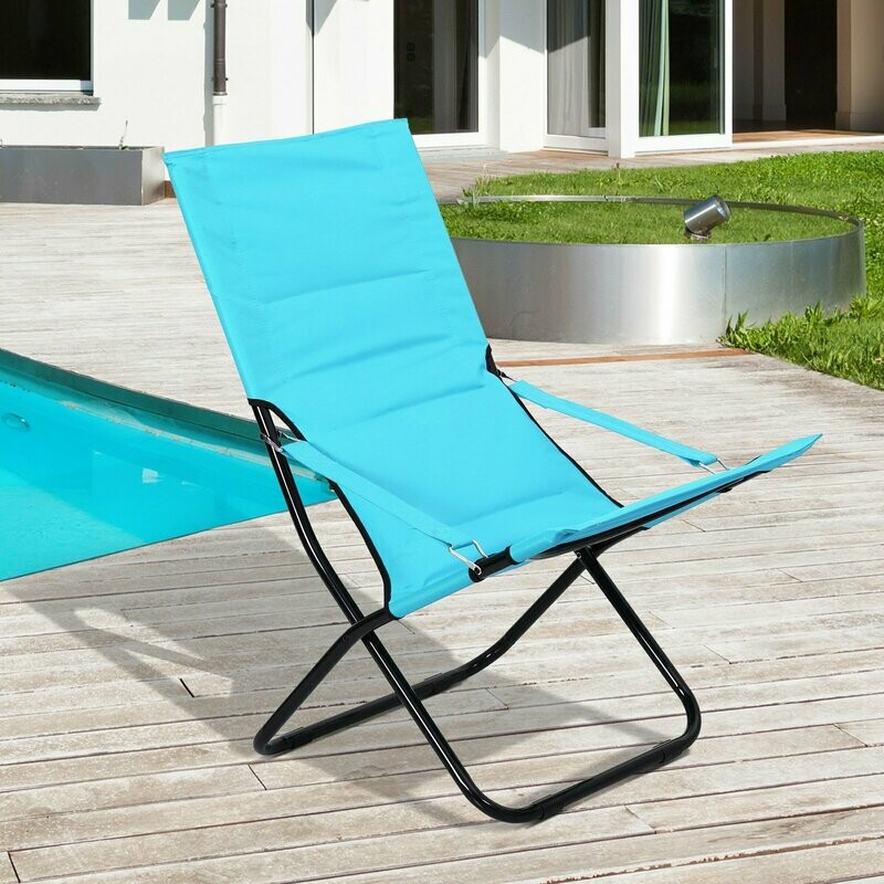 Outsunny® Klappstuhl Klappsessel Campingstuhl Gartenstuhl Polstersessel ...