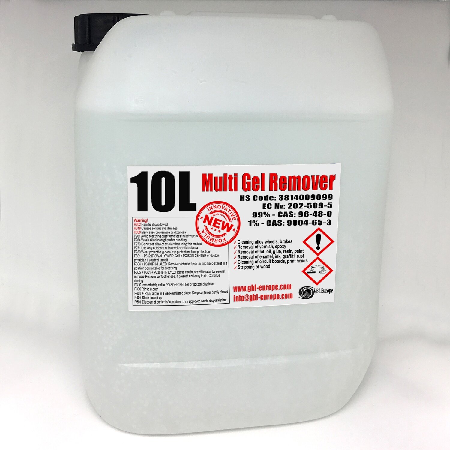 Multi Gel Remover® 10.000 ml Canister - Best remover | Your Multi Gel ...