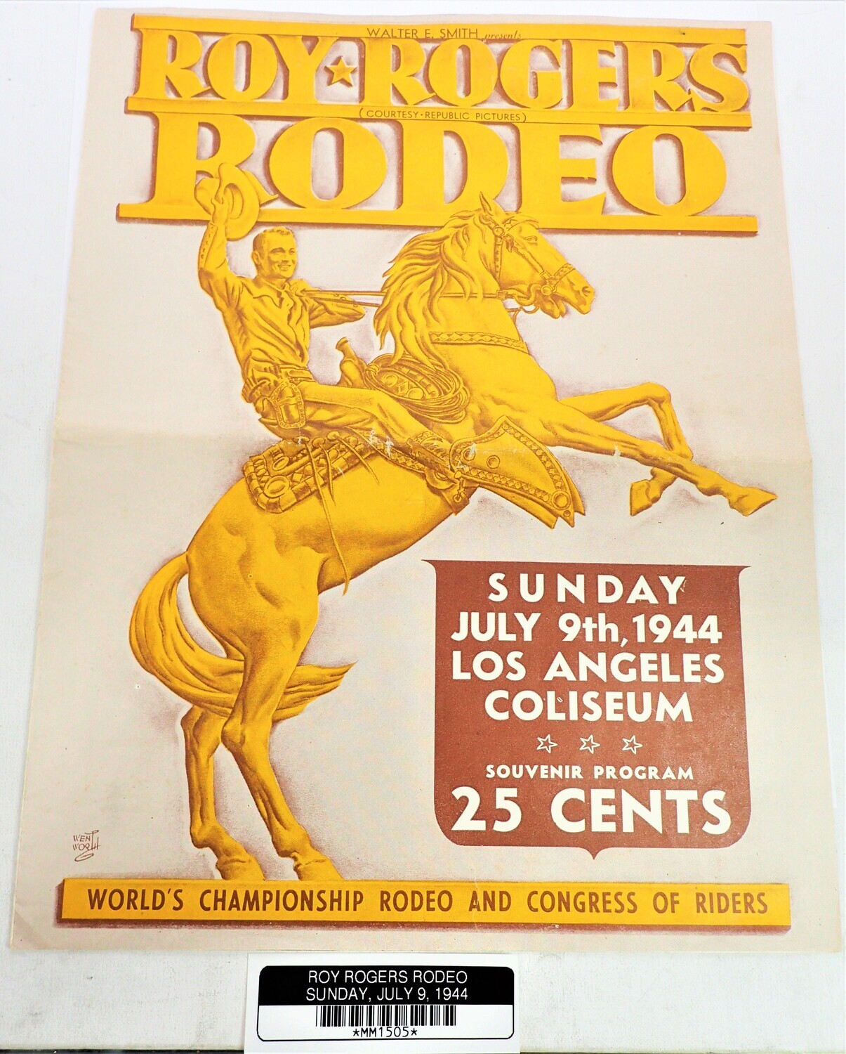 ROY ROGERS RODEO JULY 9TH 1944 MM1505