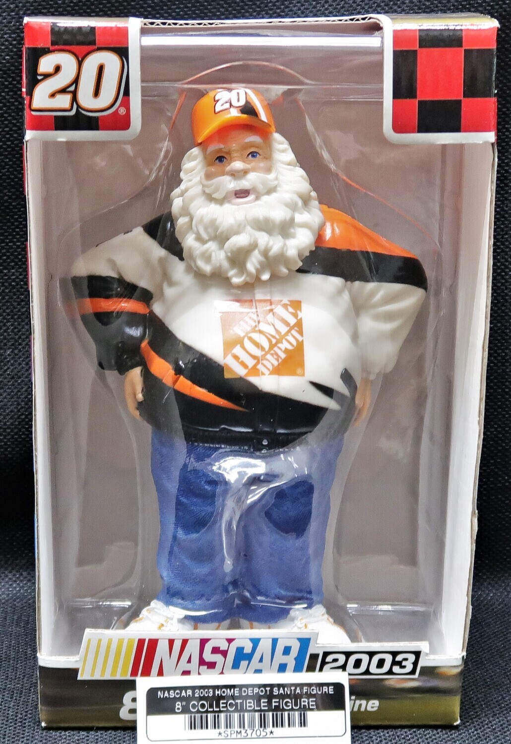 NASCAR 2003 HOME DEPOT SANTA FIGURE 8 COLLECTIBLE FIGURE