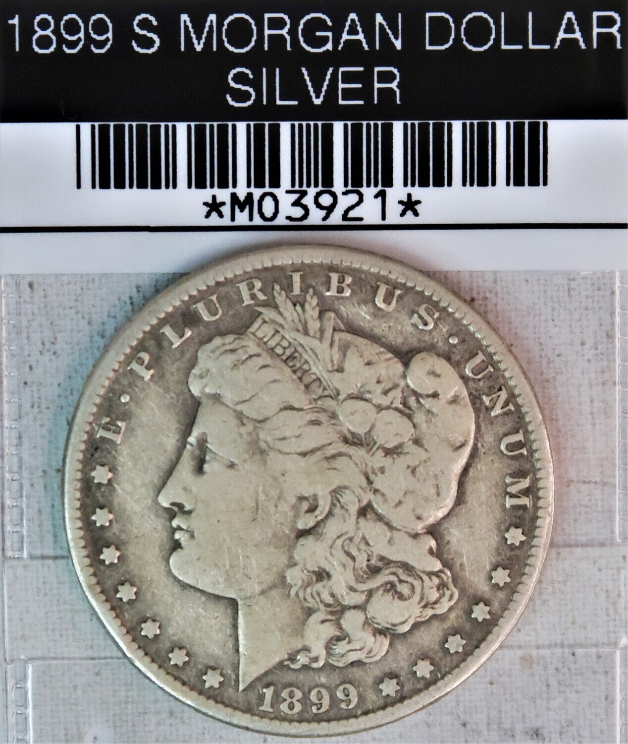 1899 S MORGAN DOLLAR SILVER