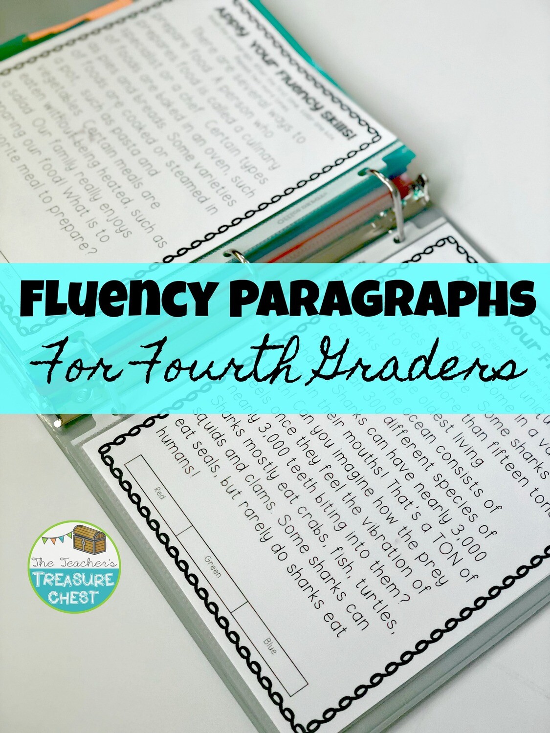 Fourth Grade Fluency Intervention Binder: Build Reading Speed, Accuracy ...