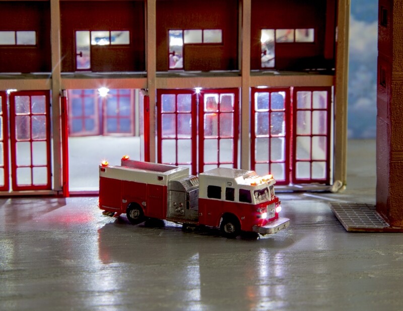 Custom 3D Printed Fire Dept. Vehicles
