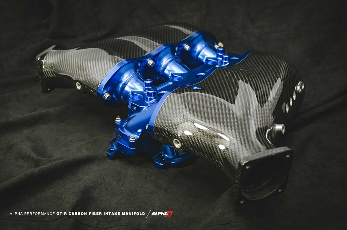 Alpha Performance R35 GT-R Carbon Fiber Intake Manifold