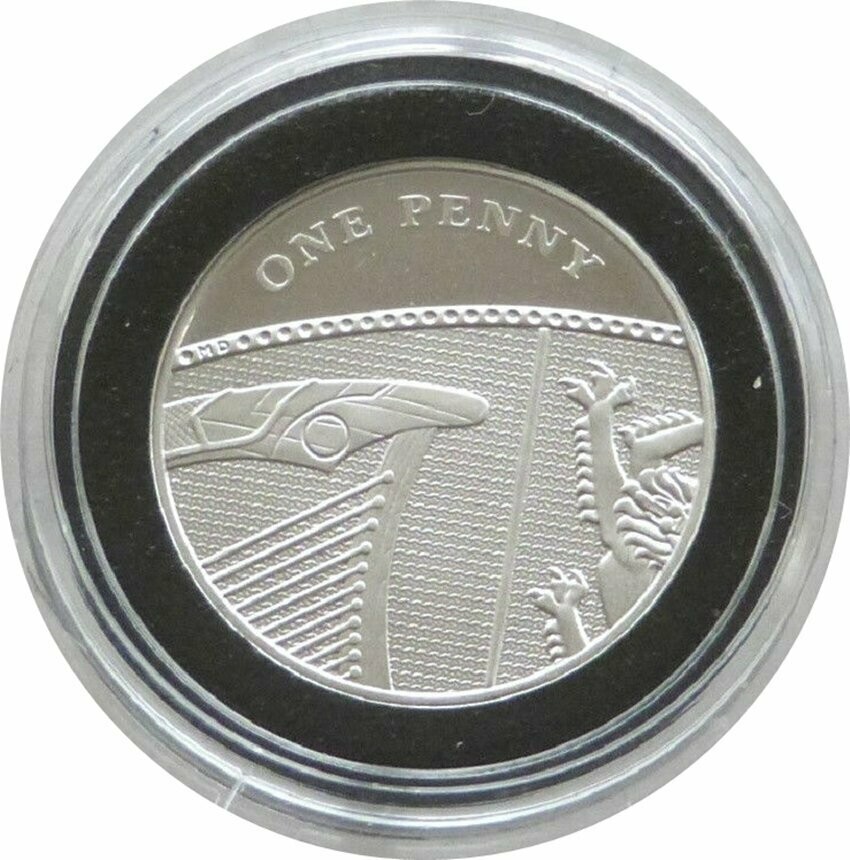 British 1p Silver Coins