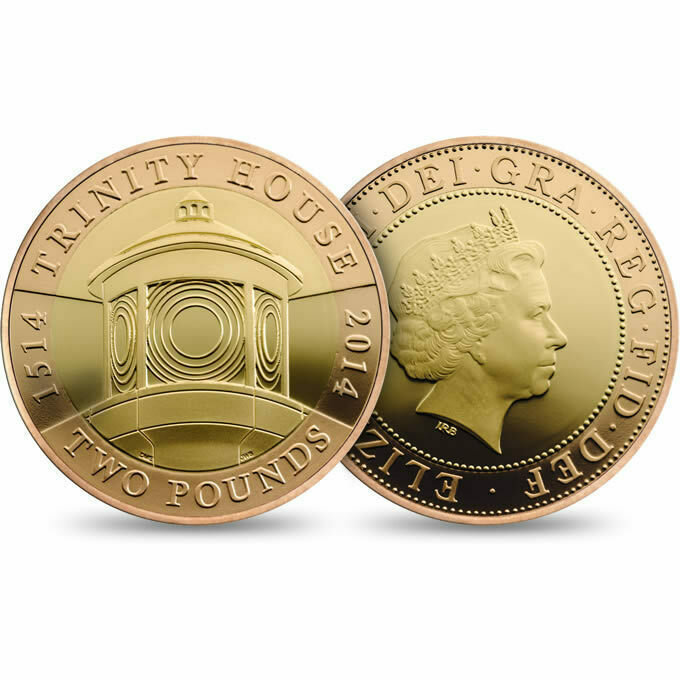 2014 Trinity House £2 Gold Proof Coin