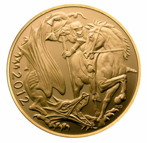 2012 Diamond Jubilee Full Sovereign Gold Proof Coin