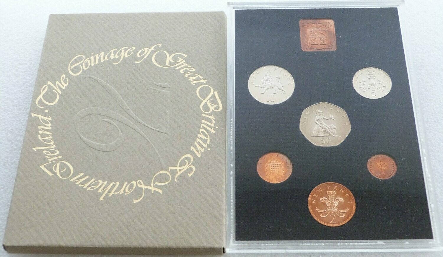 1976 Royal Mint Standard Proof 6 Coin Set