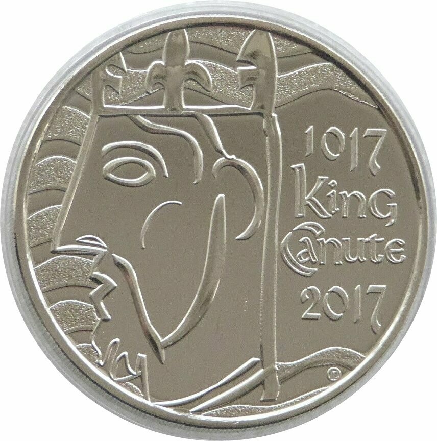 2017 King Canute Coronation £5 Brilliant Uncirculated Coin
