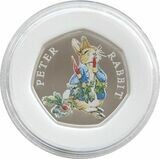 2020 Peter Rabbit 50p Gold Proof Coin Box Coa