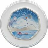 2018 The Snowman 40th Anniversary 50p Gold Proof Coin Box Coa