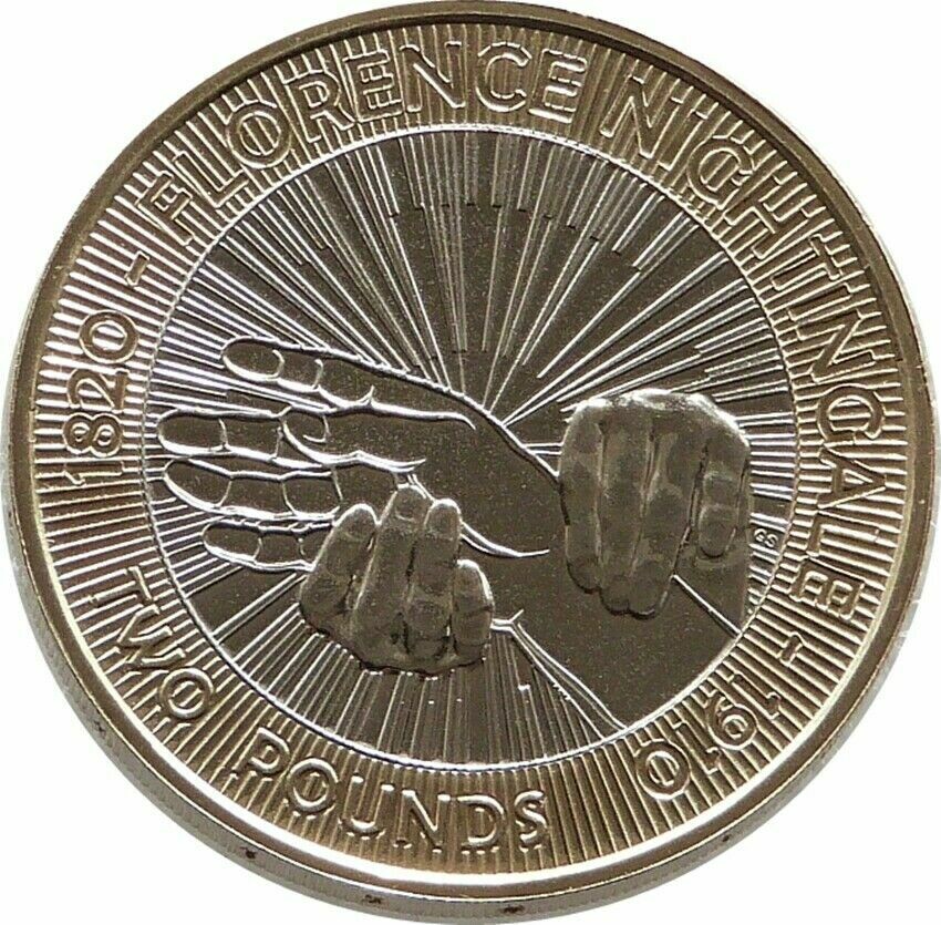 2010 Florence Nightingale £2 Brilliant Uncirculated Coin